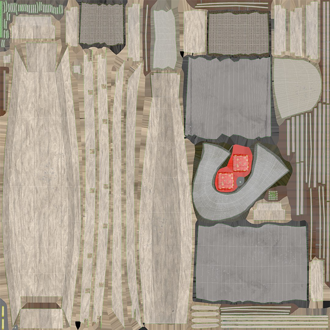 Sampan Junk Junkboat Model - TurboSquid 1678313