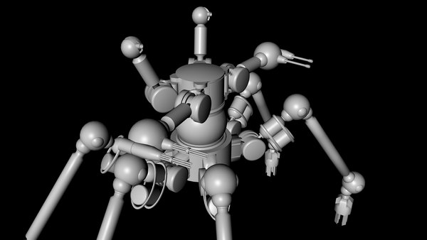 3d mech model