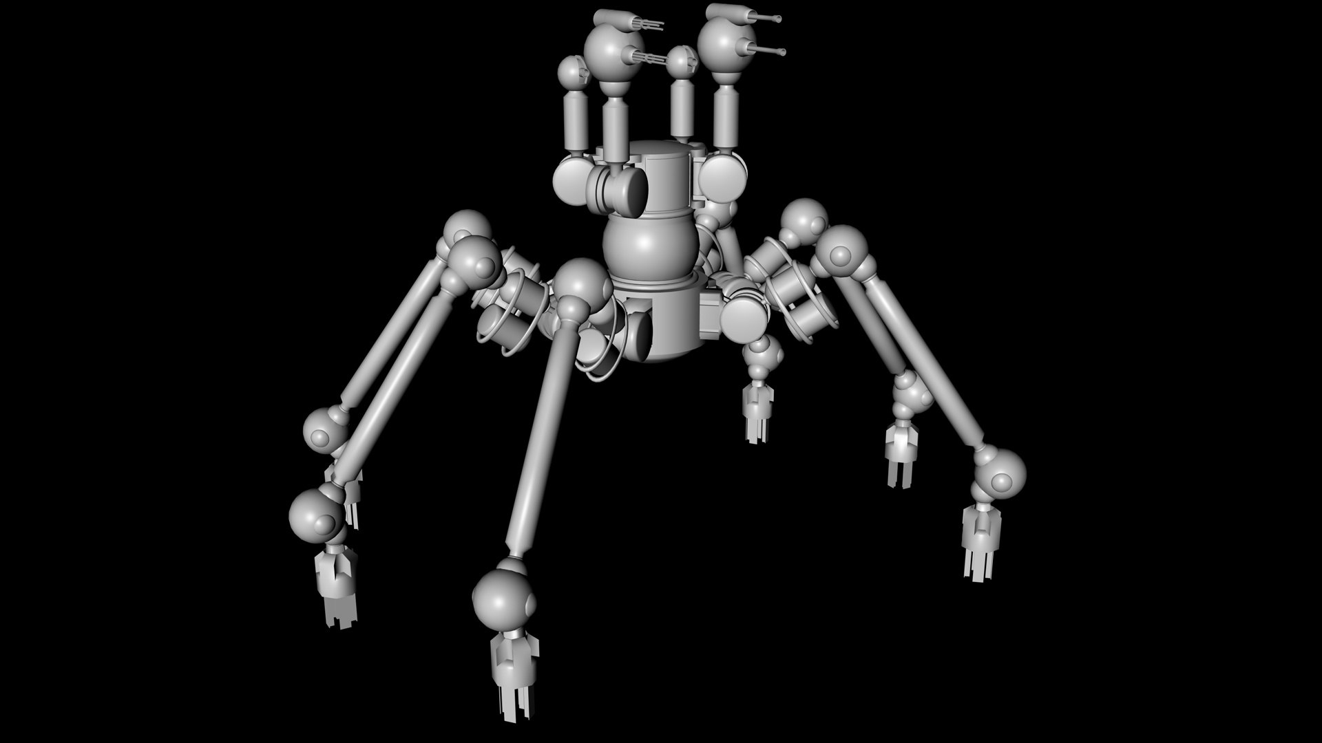 3d mech model