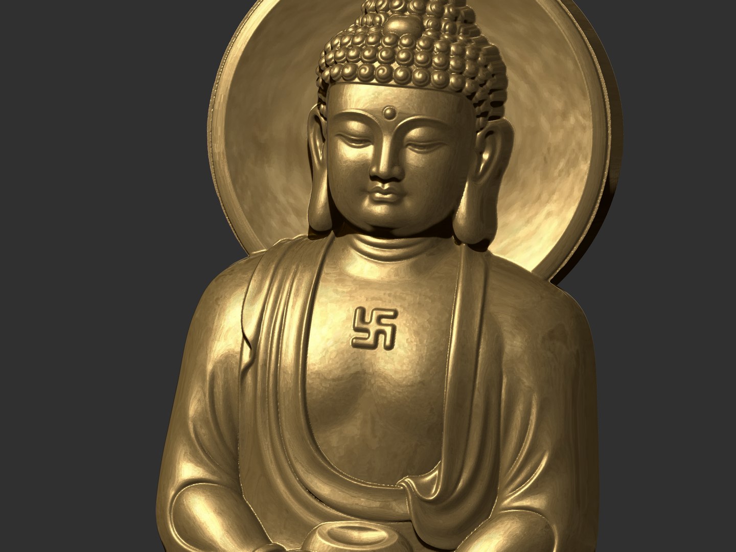 Buddha 3D Model - TurboSquid 2038354