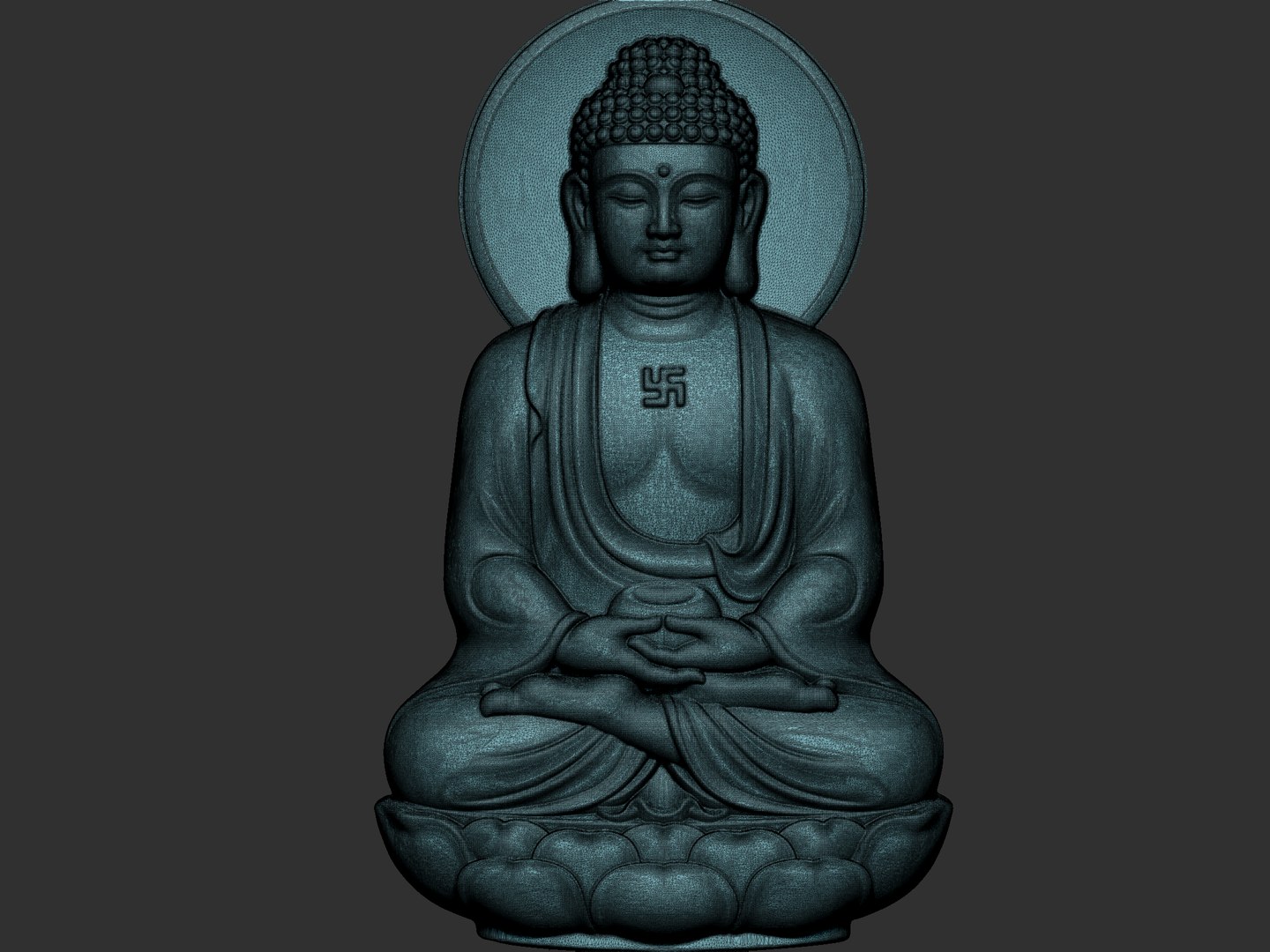 Buddha 3D Model - TurboSquid 2038354