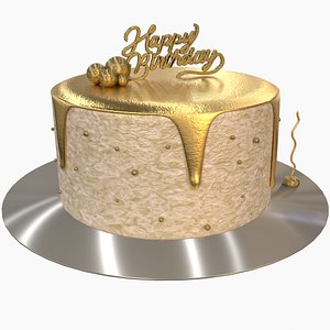 Download 3D Birthday Cake Blender Models - TurboSquid