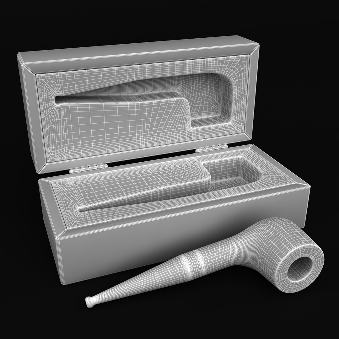 smoking pipe 3d model