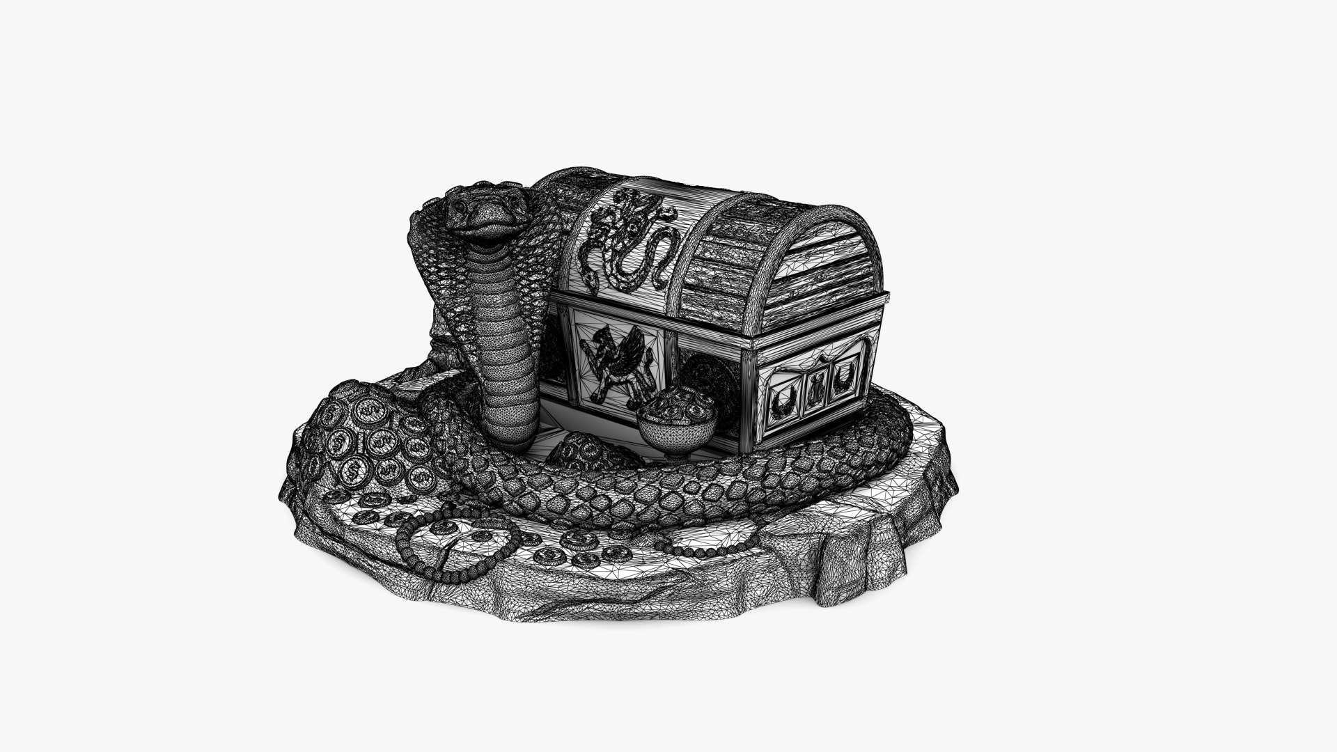 3D Treasure Chest - TurboSquid 2025550