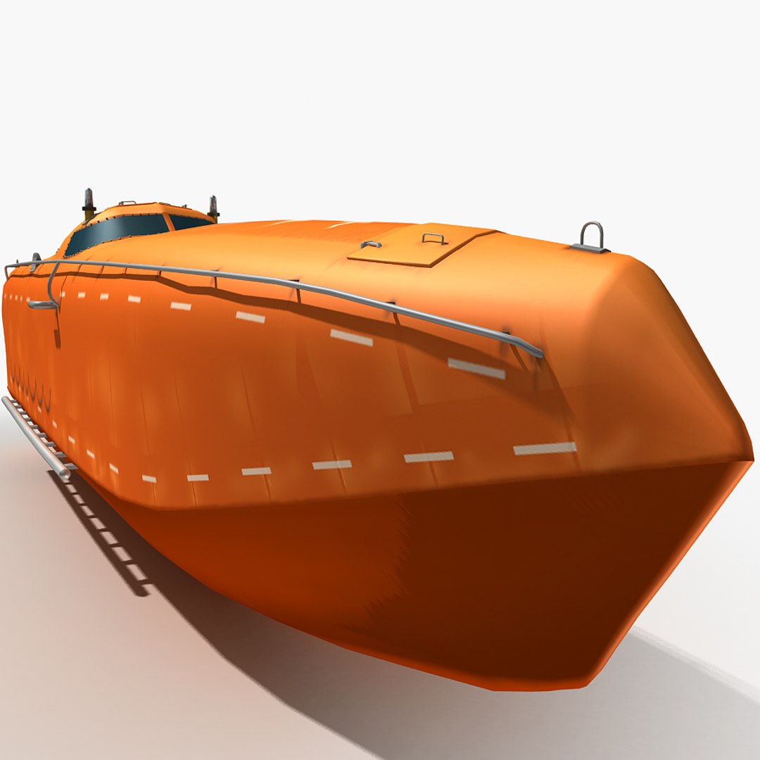 3ds freefall lifeboat davit ramp