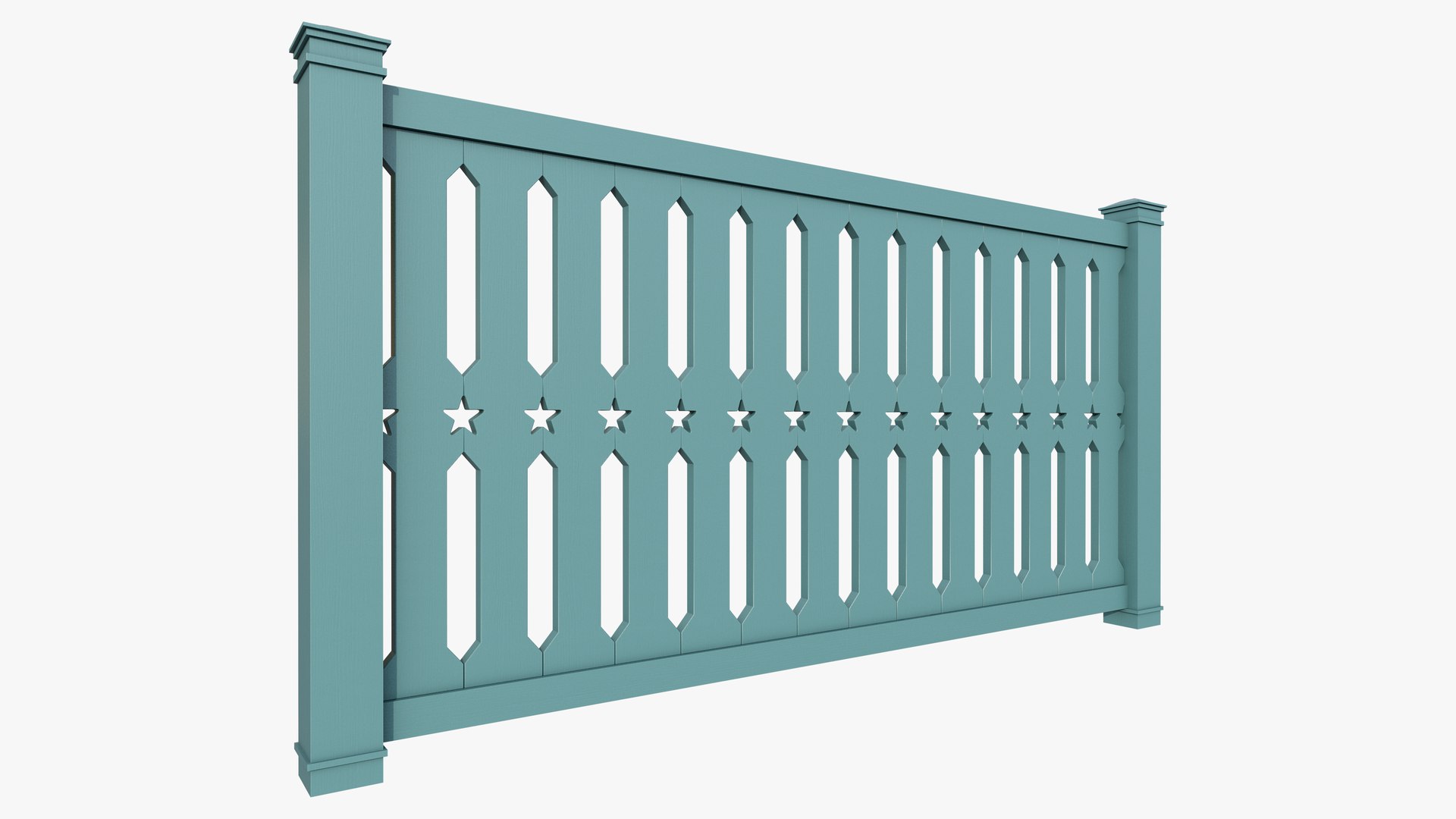 3D Model Fence 49 With PBR 4K 8K - TurboSquid 1842441