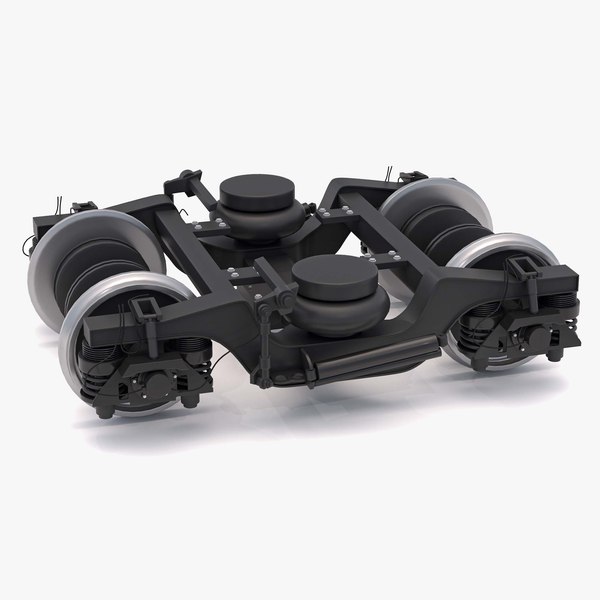 modelo 3d Bogie de rueda de tren 2 - TurboSquid 2179412