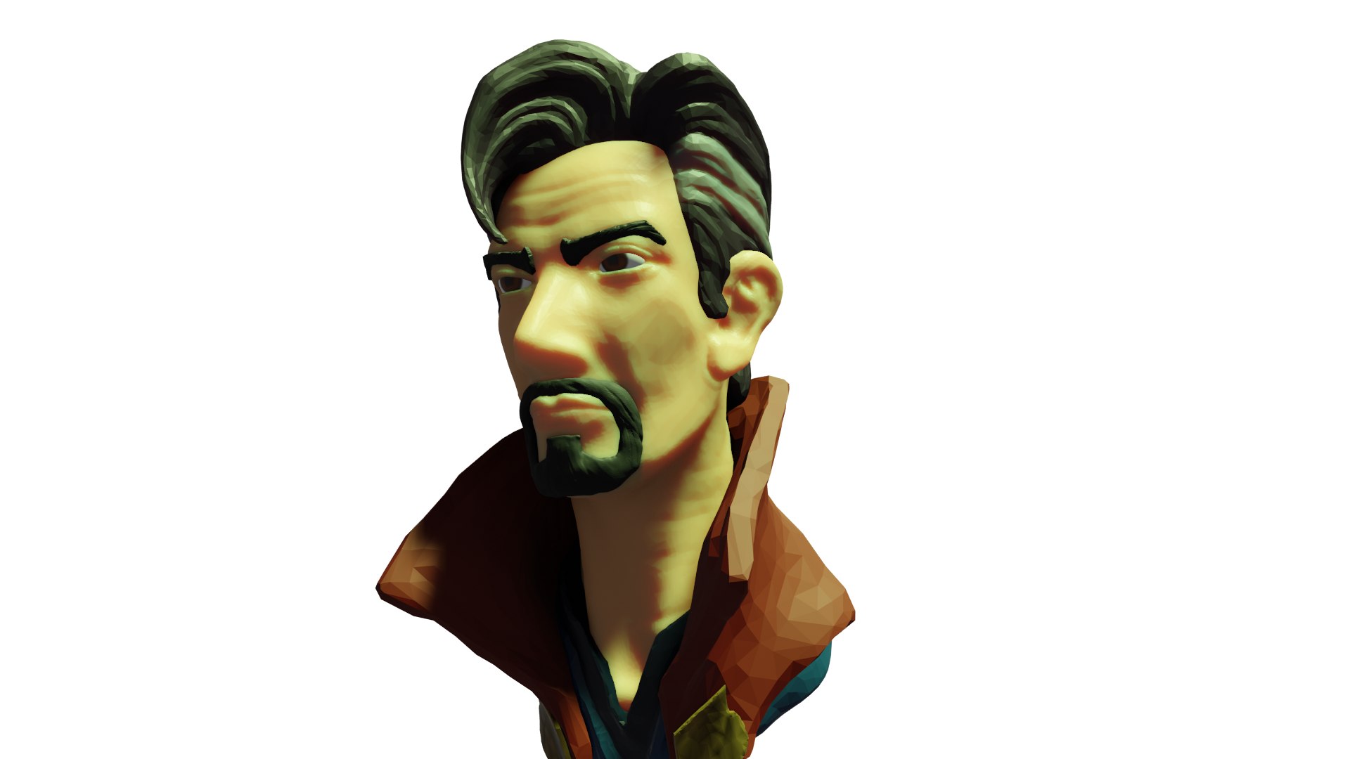 Doctor Strange Head Model - TurboSquid 2073095