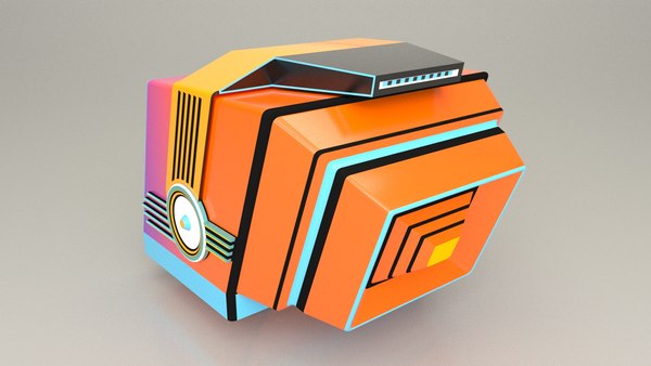 Game Character Robot Head 3D model - TurboSquid 1792069