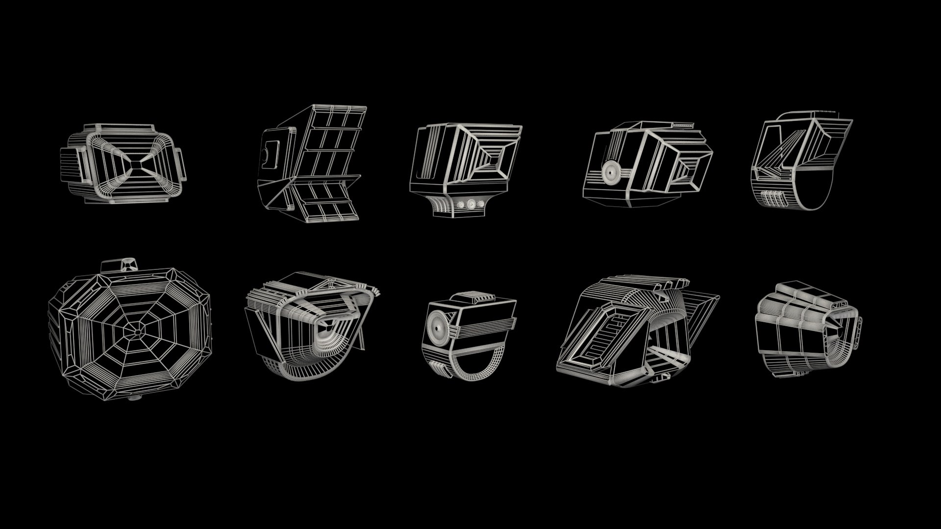 Game Character Robot Head 3D Model - TurboSquid 1792069