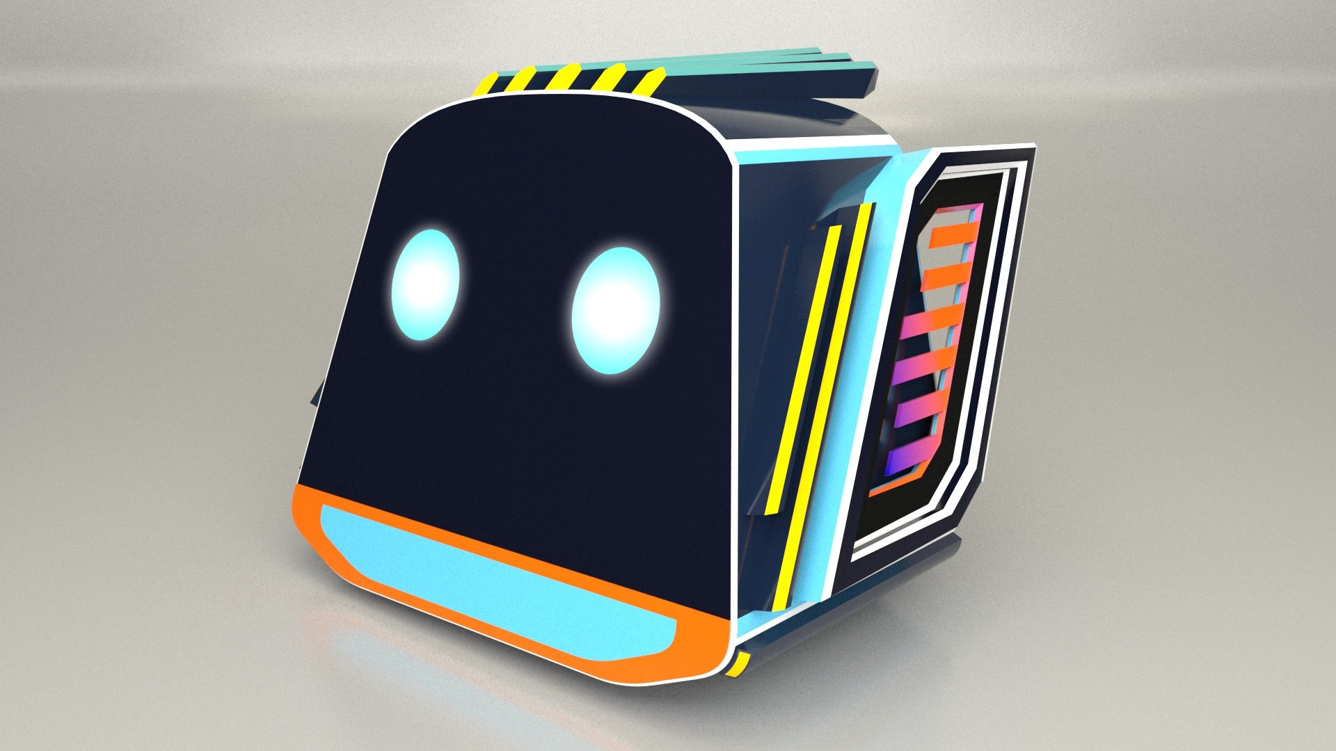 Game Character Robot Head 3D Model - TurboSquid 1792069