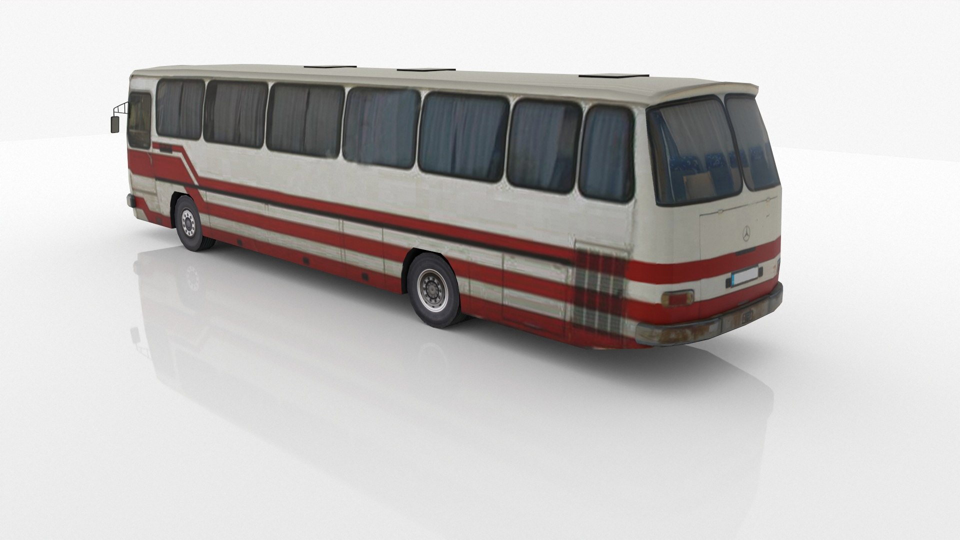 Mercedes Benz 0 302 3d Model
