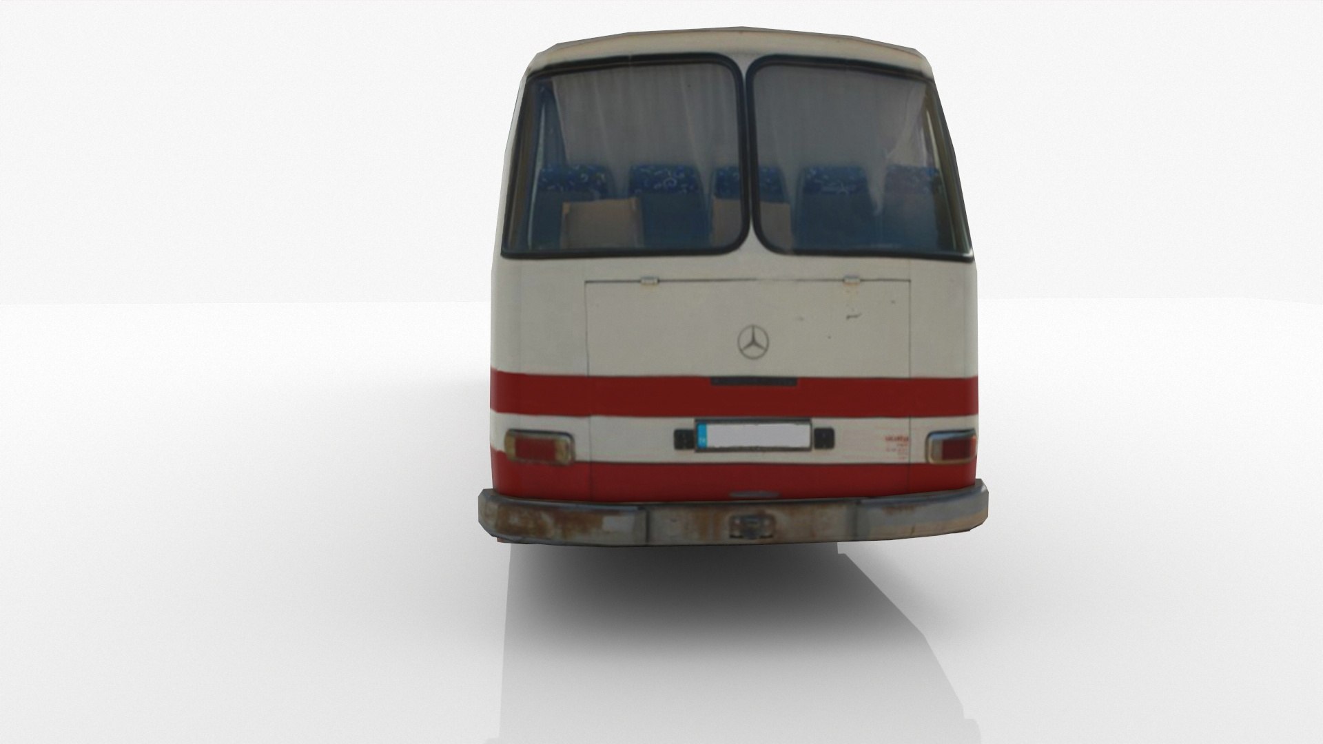 Mercedes Benz 0 302 3d Model