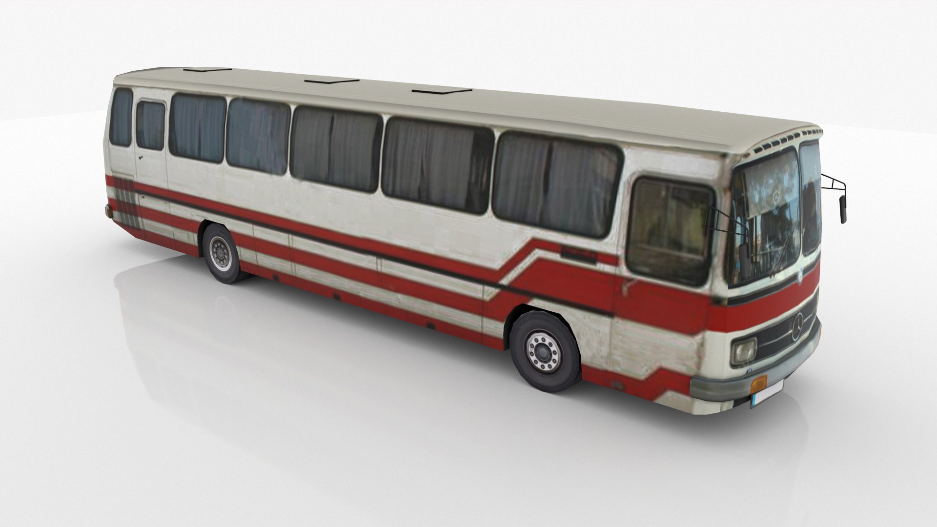 Mercedes Benz 0 302 3d Model