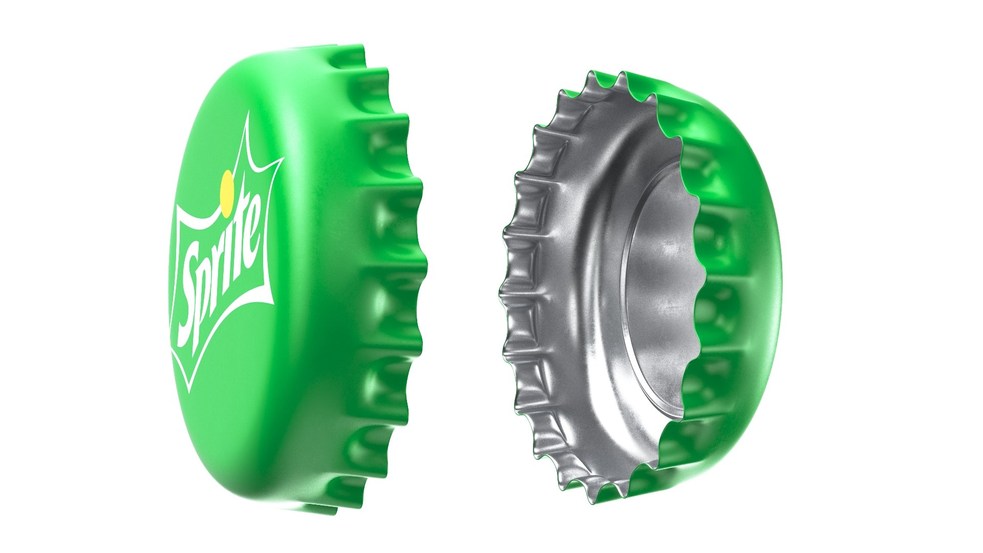3D Sprite Bottle Cap - TurboSquid 1996047