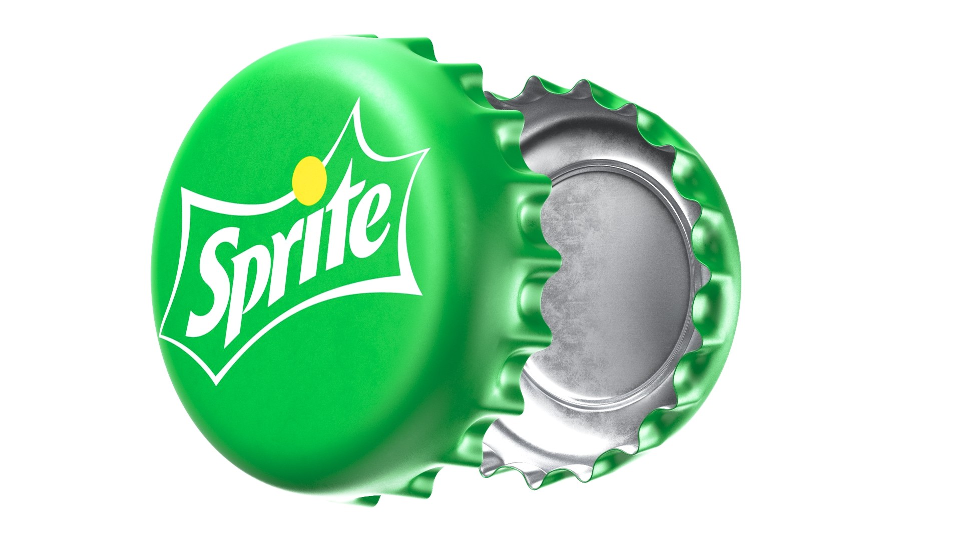3D Sprite Bottle Cap - TurboSquid 1996047