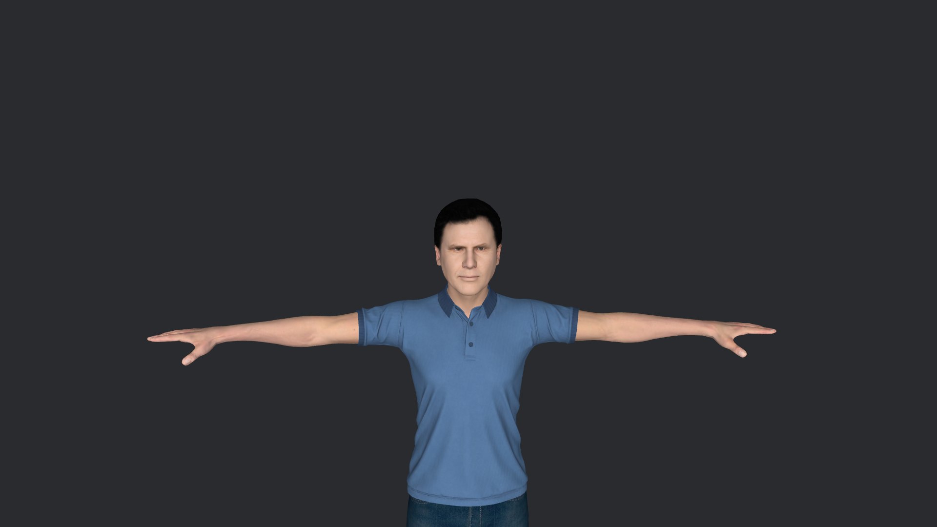 3D Will Ferrell Hyper Realistic Full Body Fully Rigged 3D Character ...