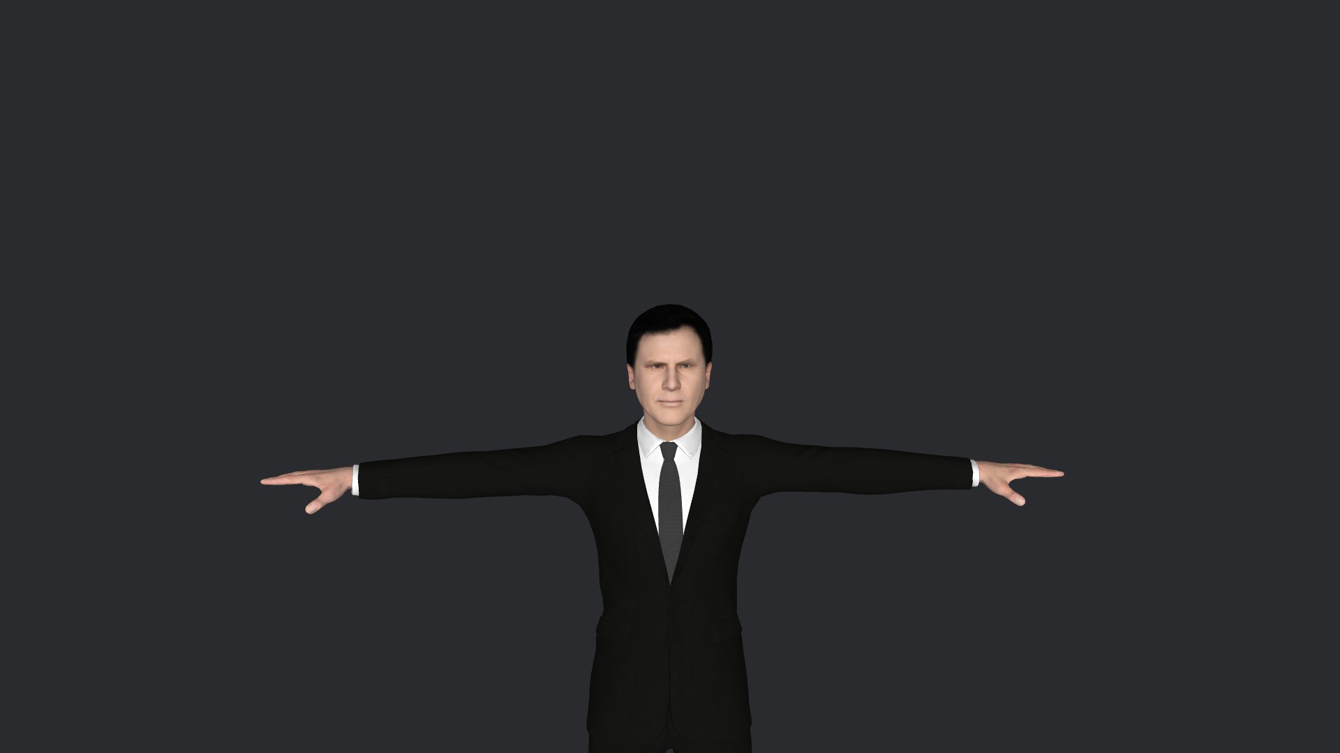 3D Will Ferrell Hyper Realistic Full Body Fully Rigged 3D Character ...