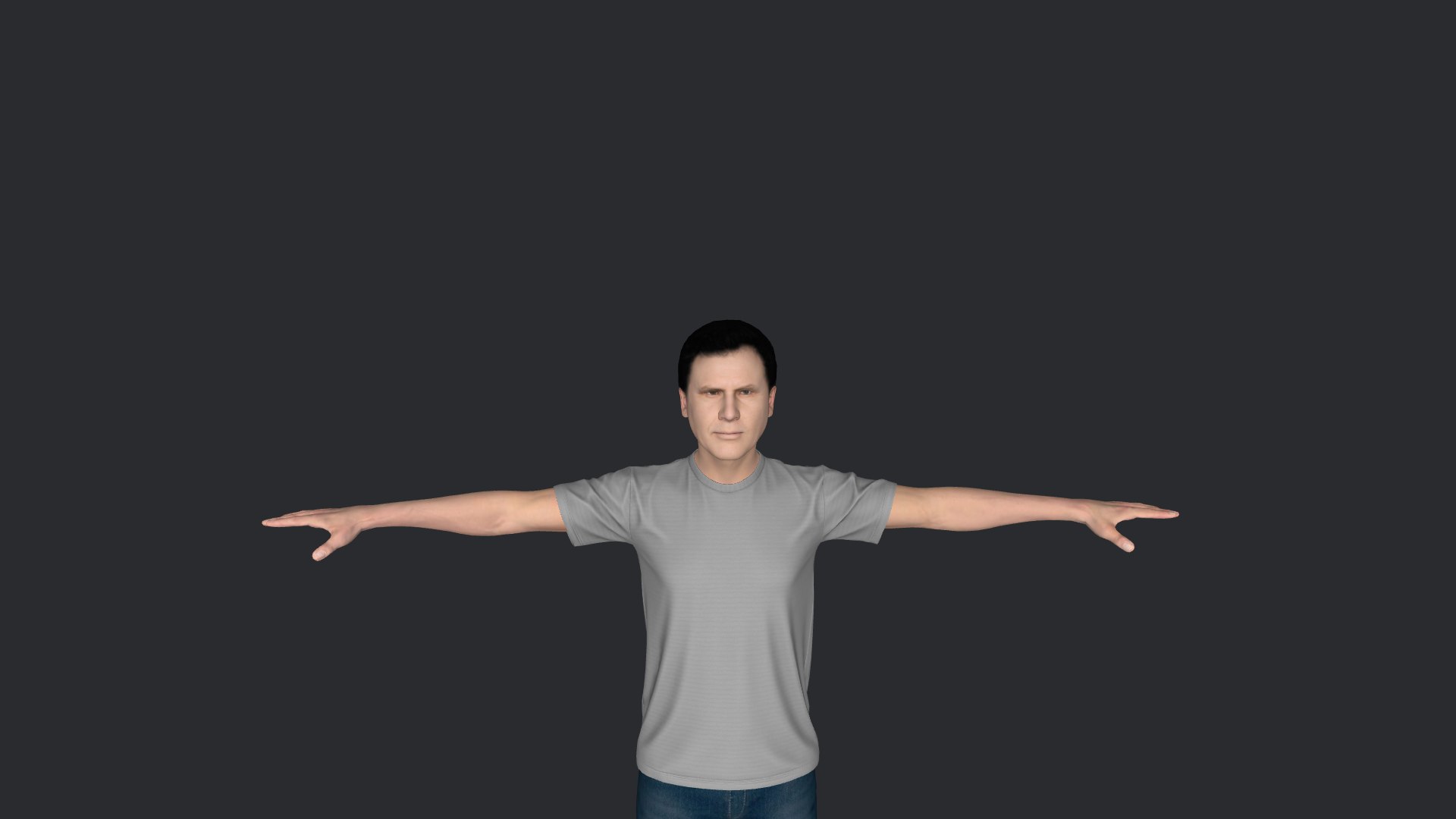 3D Will Ferrell Hyper Realistic Full Body Fully Rigged 3D Character ...