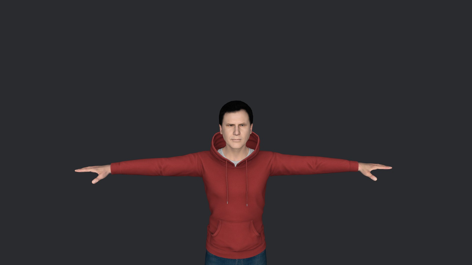 3D Will Ferrell Hyper Realistic Full Body Fully Rigged 3D Character ...