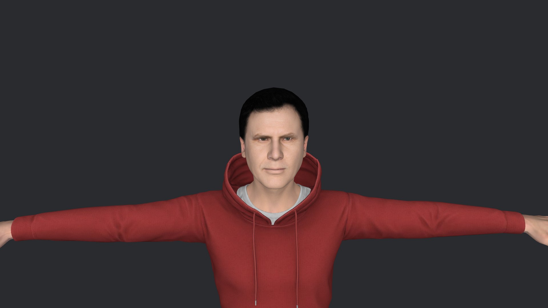 3D Will Ferrell Hyper Realistic Full Body Fully Rigged 3D Character ...
