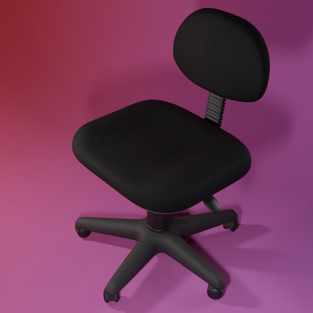 Office Chair Low-poly 3D Model 3D Model - TurboSquid 1994931