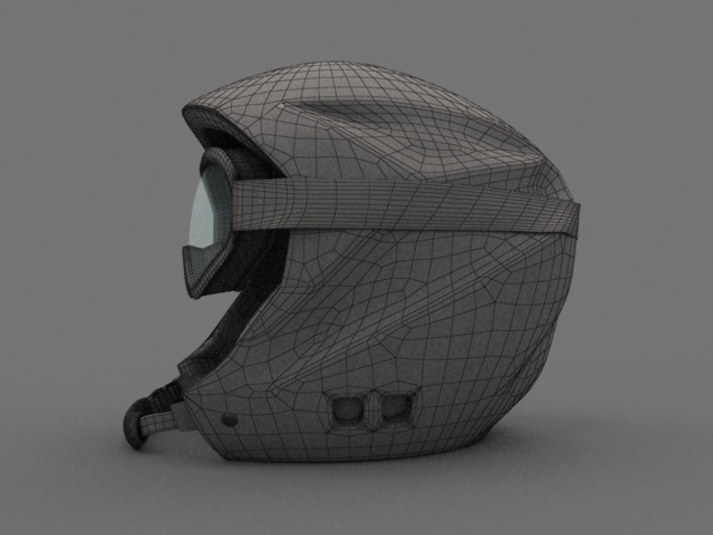 3d Model - Ski Helmet