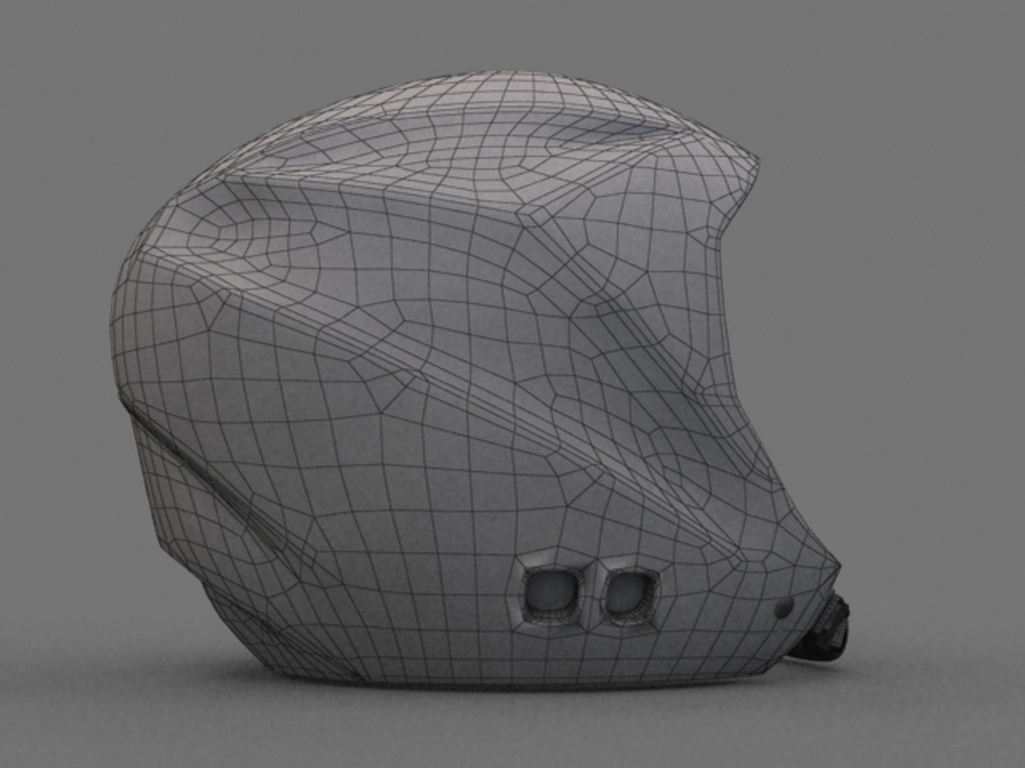 3d Model - Ski Helmet