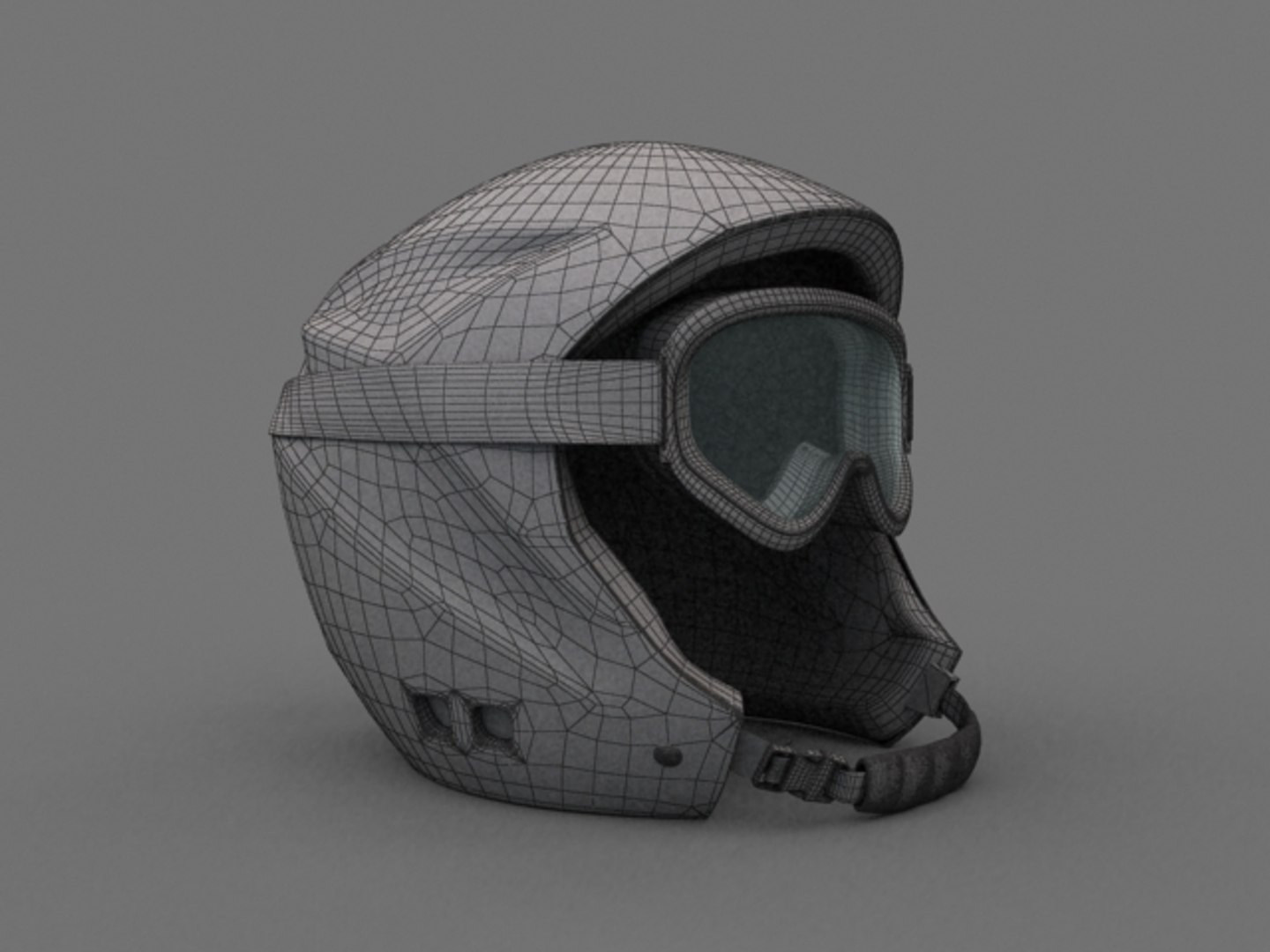 3d Model - Ski Helmet