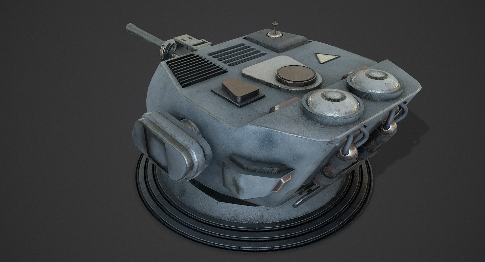 3D Heavy Kinetic Cannon 1 - TurboSquid 1407422