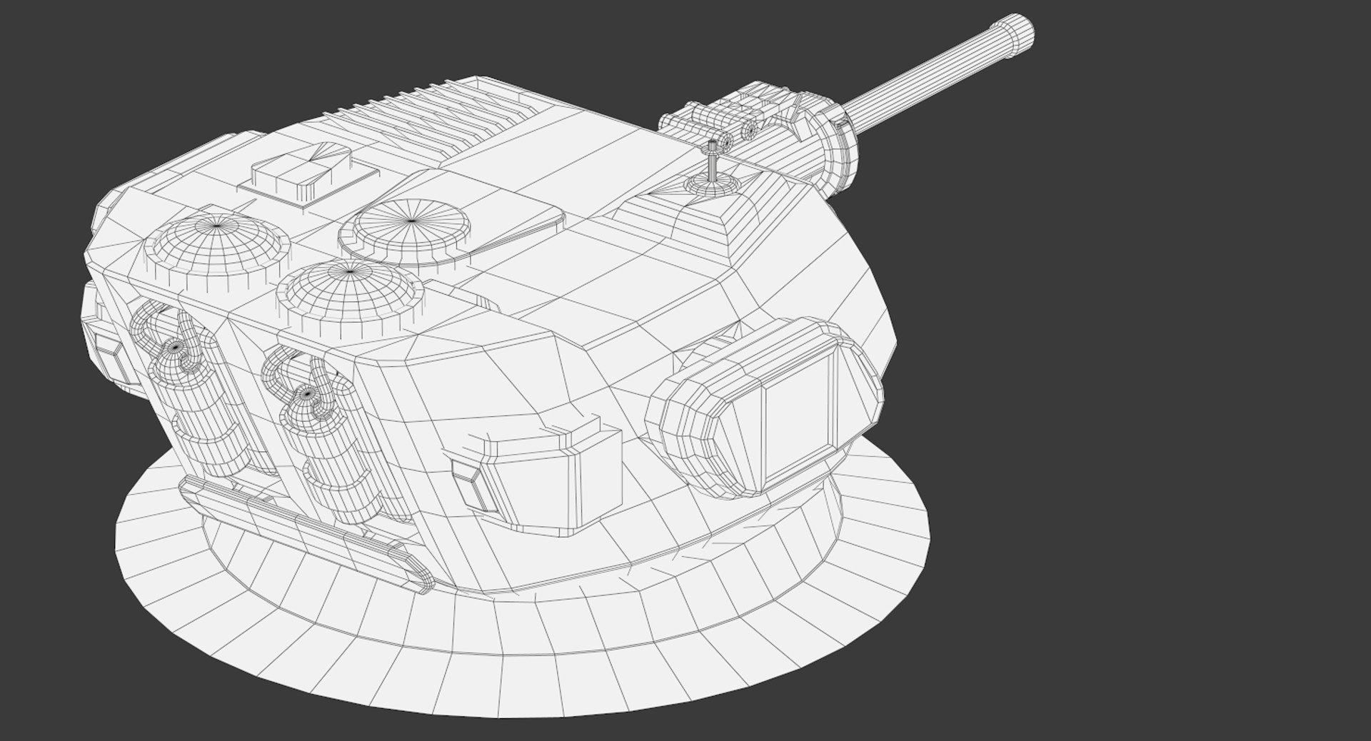 3D Heavy Kinetic Cannon 1 - TurboSquid 1407422