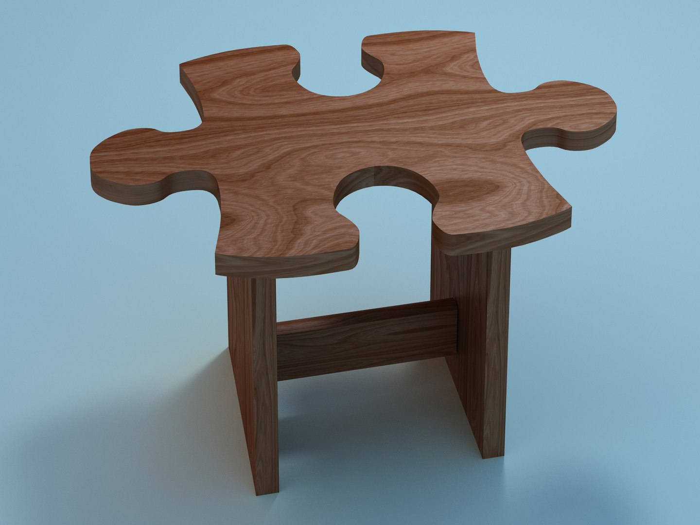 3d puzzle chair model