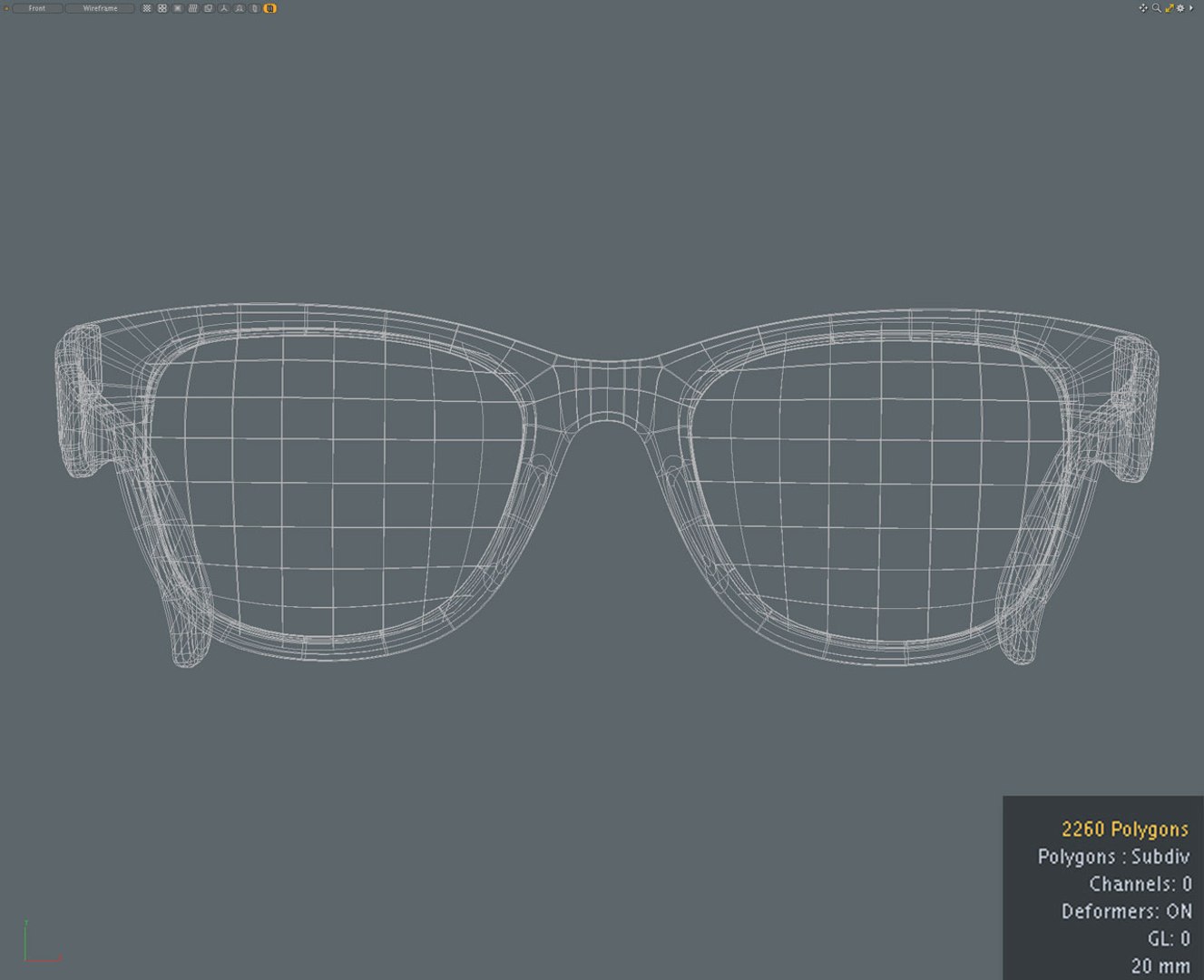 3D Sunglasses Glasses Sun Model - TurboSquid 1460544