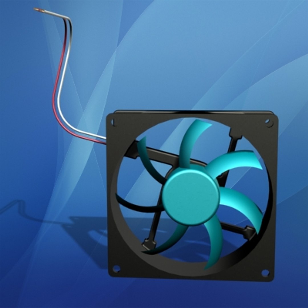 Maya Computer Cooling Fan Components