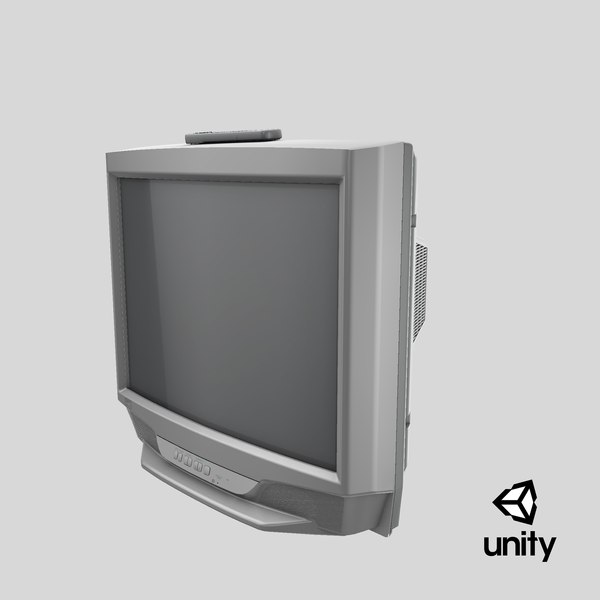 3D vintage 00s crt tv model - TurboSquid 1614346