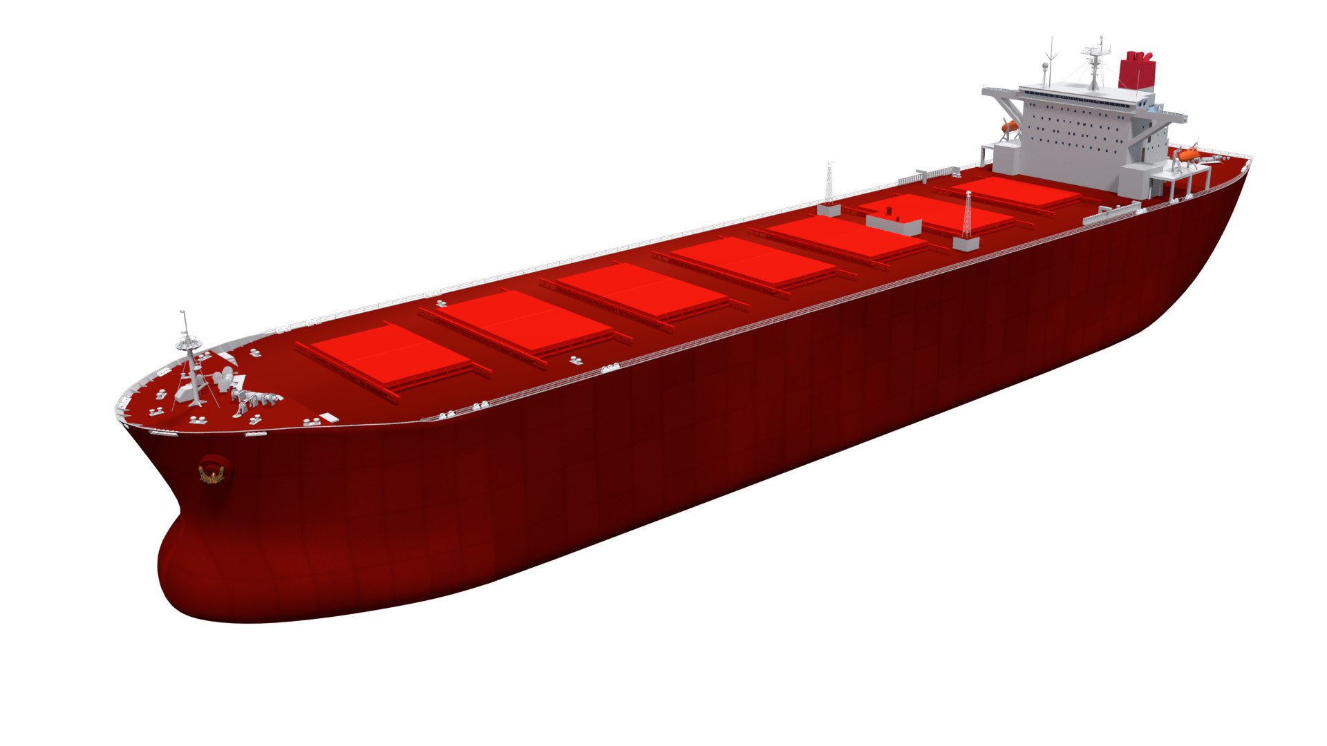 3D Capesize Bulk Carrier - TurboSquid 1246852