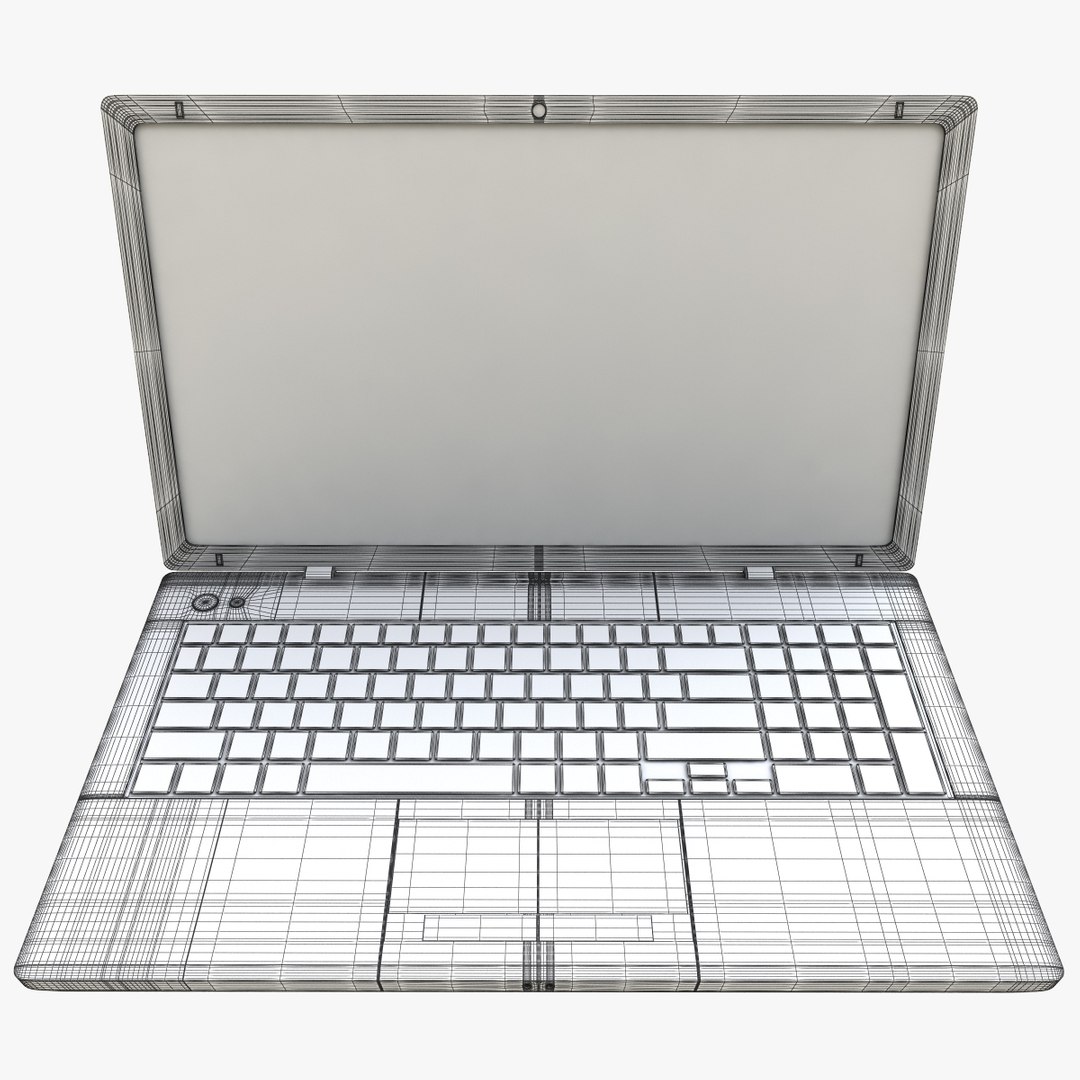 Realistic Generic Laptop 3D Model - TurboSquid 1421543