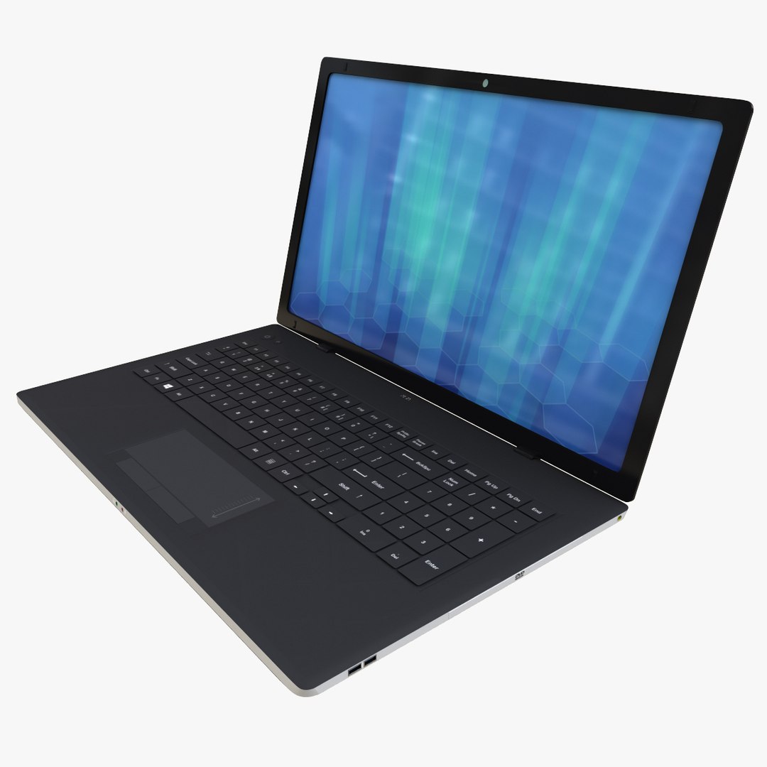 Realistic Generic Laptop 3D Model - TurboSquid 1421543