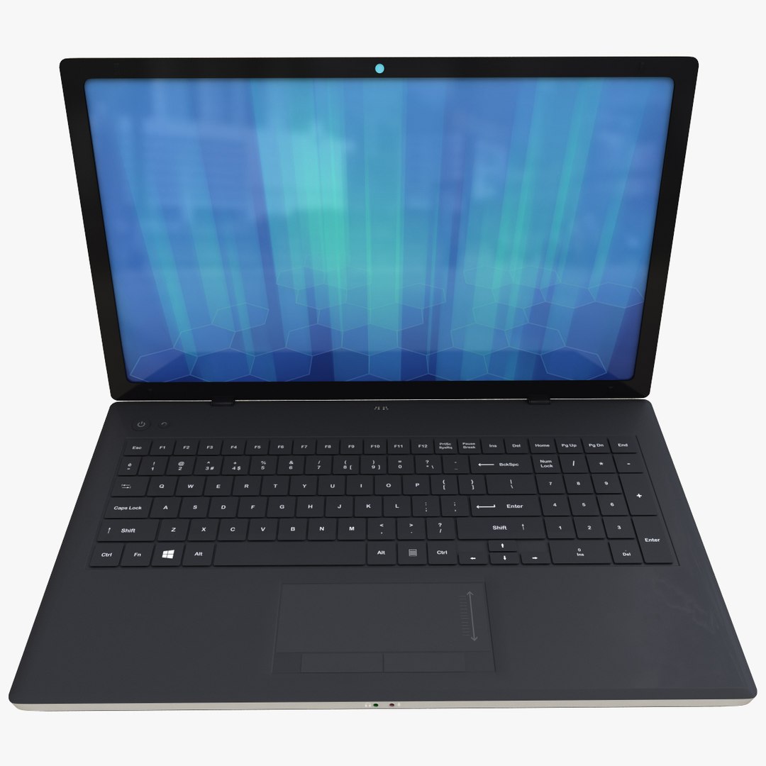 Realistic Generic Laptop 3D Model - TurboSquid 1421543