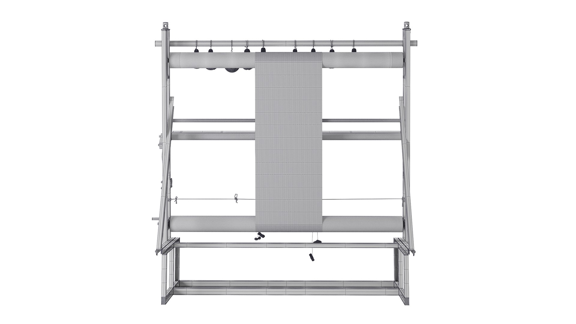 Weaving Machine Model - TurboSquid 2206311