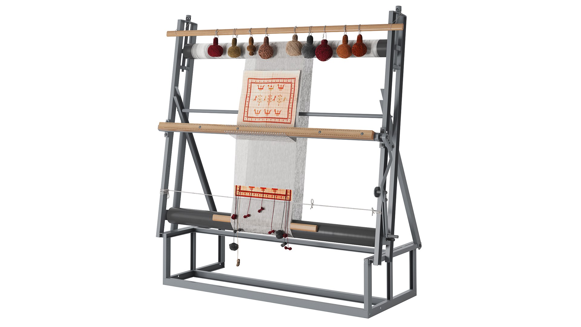 Weaving Machine Model - TurboSquid 2206311