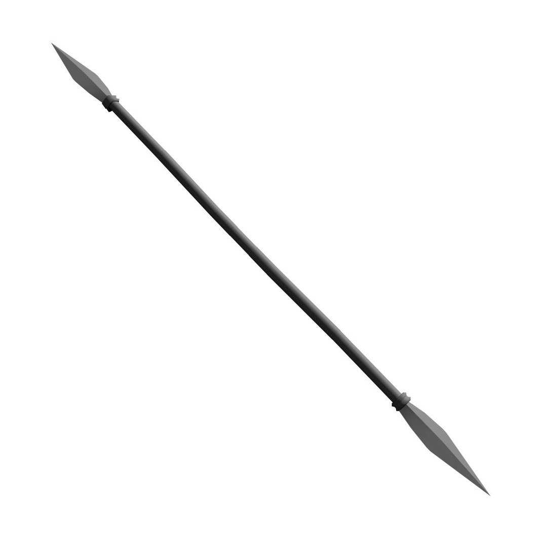 3d Model Of Stick Weapon