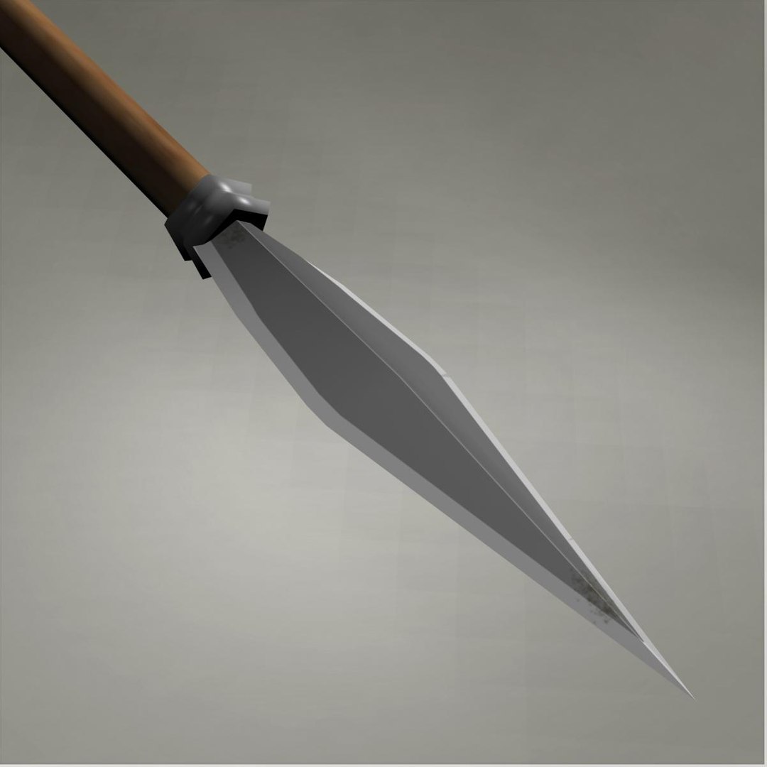 3d Model Of Stick Weapon