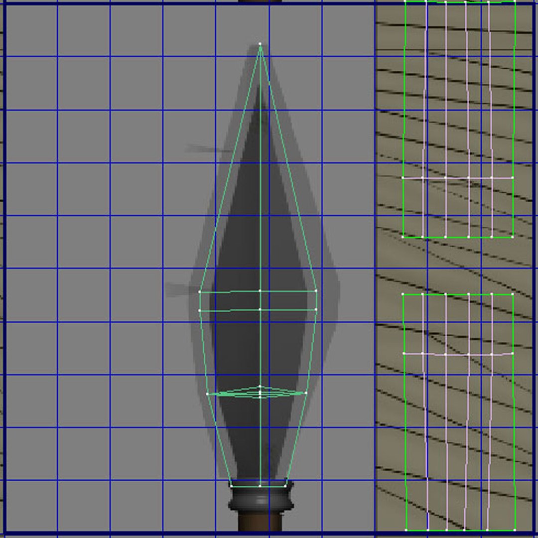 3d Model Of Stick Weapon