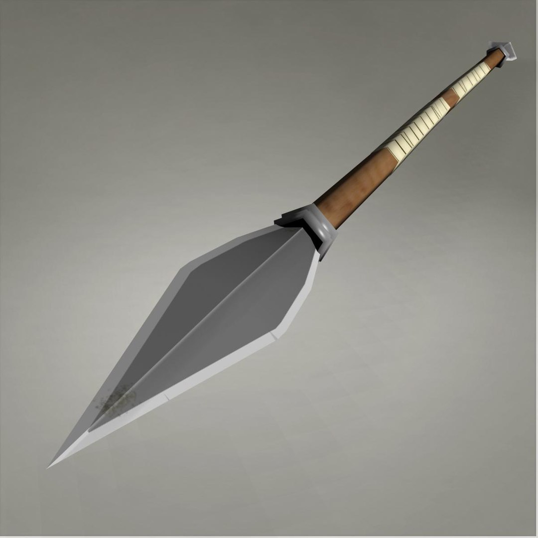 3d Model Of Stick Weapon