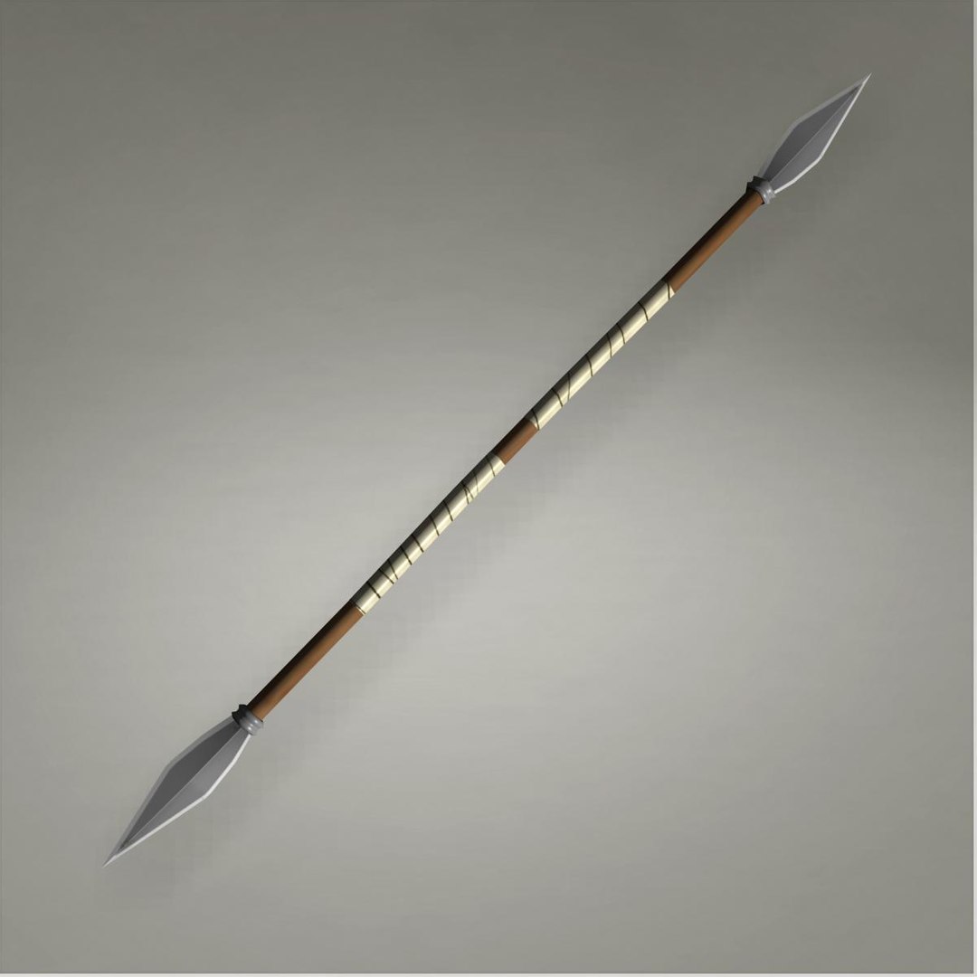 3d Model Of Stick Weapon