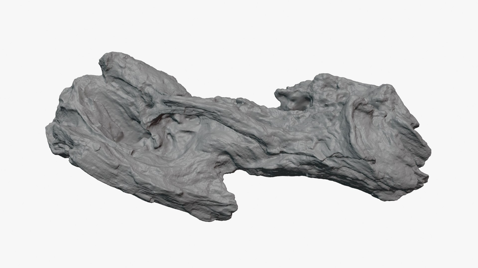 3D Tree Trunk Piece 08 - For 3D Print Model - TurboSquid 2496404