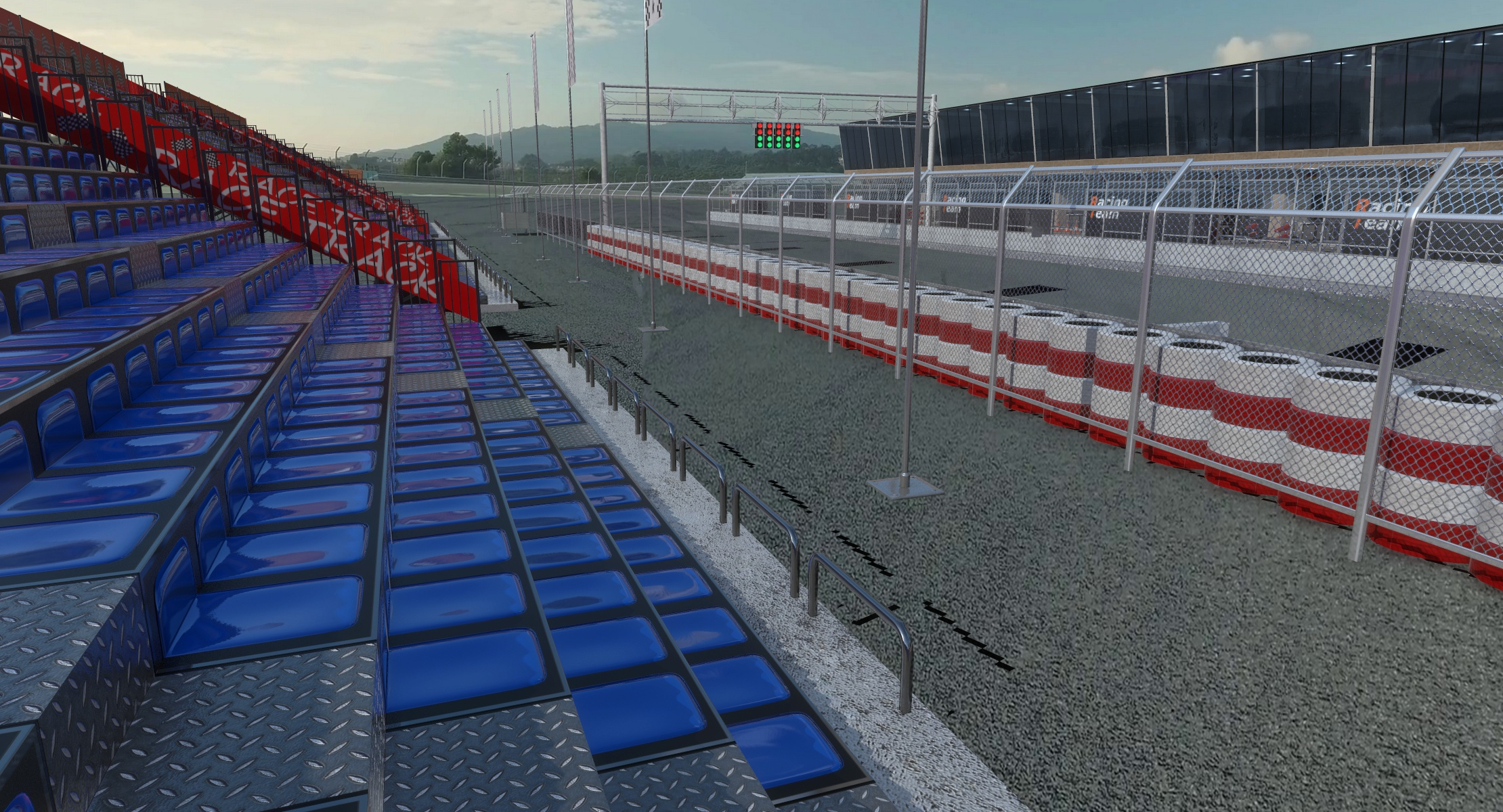 3D low-poly race track construction kit model - TurboSquid 1370818