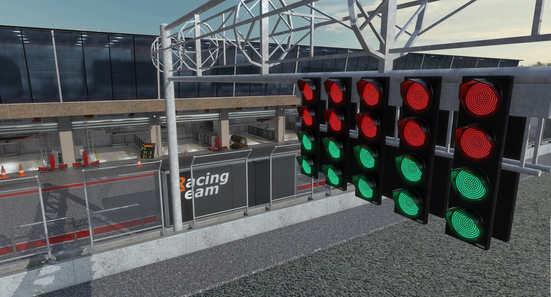 3D low-poly race track construction kit model - TurboSquid 1370818