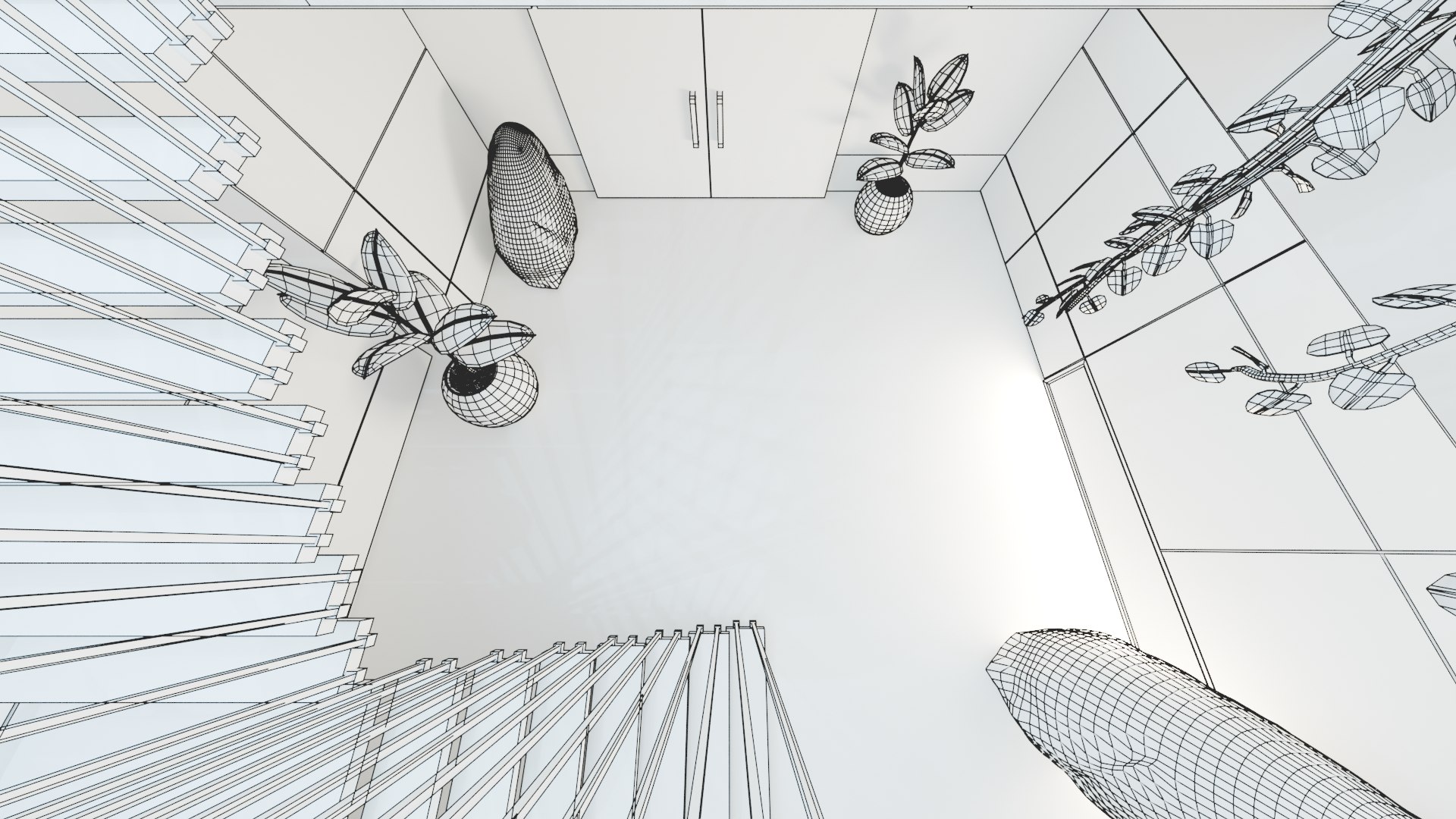 3D Model Balls Physics Simulation - Concrete Interior - TurboSquid 2272149